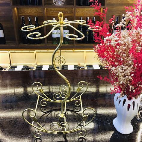 Giá Treo Ly Rượu Vang Phong Cách Châu Âu Wine Station