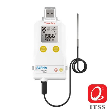 Ultra Low Temperature Logger With External RTD Sensor Tempsen Model