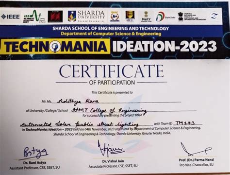 Adithya Rana On Linkedin Ideathon Innovation Sardhauniversity