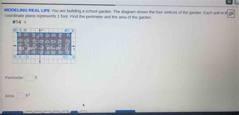 Solved C Modeling Real Life You Are Building A School Garden The