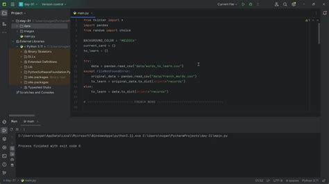 Flash Card Project From Tkinter Using Python Nuganthan S Posted On