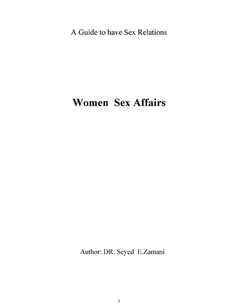 Women Sex Affairs