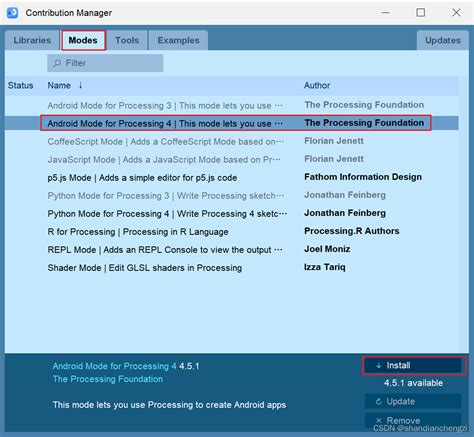 【翻译】processing系列｜（二）安卓模式的安装使用及打包发布processing手机版怎么用 Csdn博客