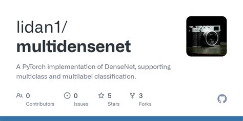 GitHub Lidan1 Multidensenet A PyTorch Implementation Of DenseNet