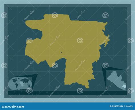 River Gee Liberia Solid Capital Stock Illustration Illustration Of