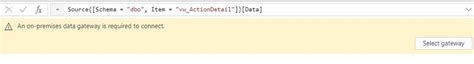 Solved On Premises Data Gateway On A Dataflow Cant Acces
