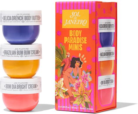 Sol De Janeiro Body Paradise Minis T Set • Pris