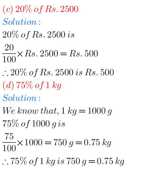 Ncert Maths Solutions For Class 7 Chapter 7 Comparing Quantities