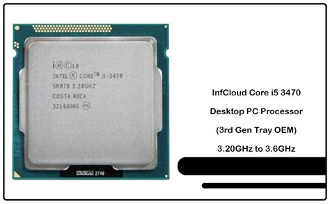Amazon.in: Buy InfCloud Core i5 3470 Desktop PC Processor (3rd Gen Tray ...