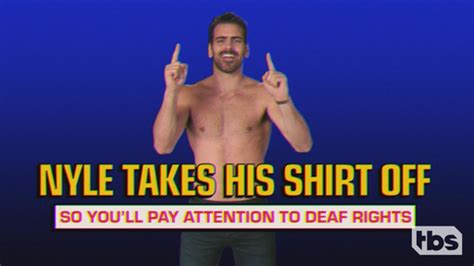 Nyle Dimarco Goes Full Frontal So Youll Pay Attention To Deaf
