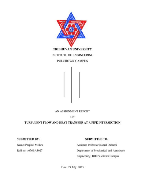 Cfd Assignment 3 Download Free Pdf Fluid Dynamics Boundary Layer