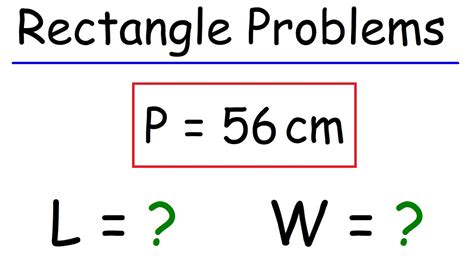 Which Is Length And Width Of A Rectangle The Arts
