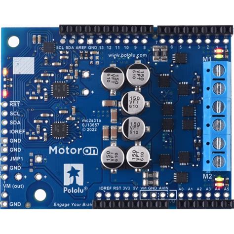 Motoron M2S18v18 Dual High Power Motor Controller Shield 2 Channel DC