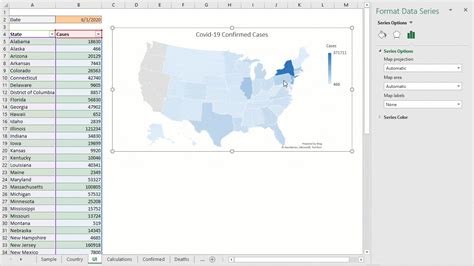 Excel Map Template