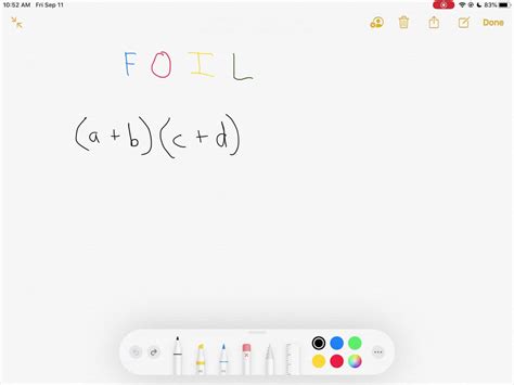Solved What Is The Foil Method And When Is It Used Give An Example Of