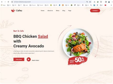 Full Stack Web Developer On Linkedin Restuarant Wrbsite Practice Work