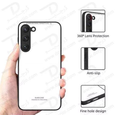 گارد محافظ پشت گلس Samsung Galaxy S23 Plus مدل Glass Case فروشگاه