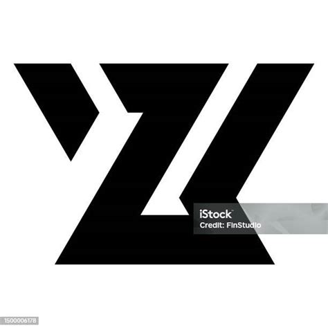 전문적인 혁신적인 이니셜 Zw 로고 및 Wz 로고 레터 Zw 또는 Wz 미니멀하고 우아한 모노그램 프리미엄 비즈니스 예술적