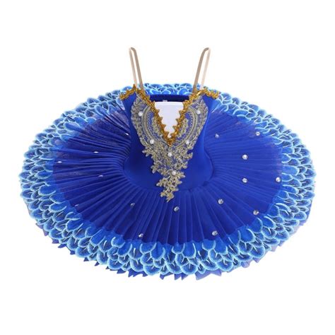 Ibtom Castle Girls Ballet Leotards With Platter Tutu Professional Hard