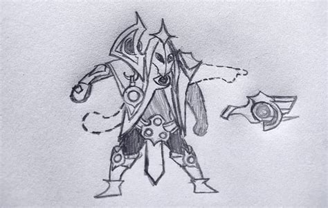 Dark Cosmic Jhin But I Drew Him In A Cartoony Style Rjhinmains