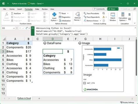 Désormais Microsoft Excel Peut Exécuter Du Code Python