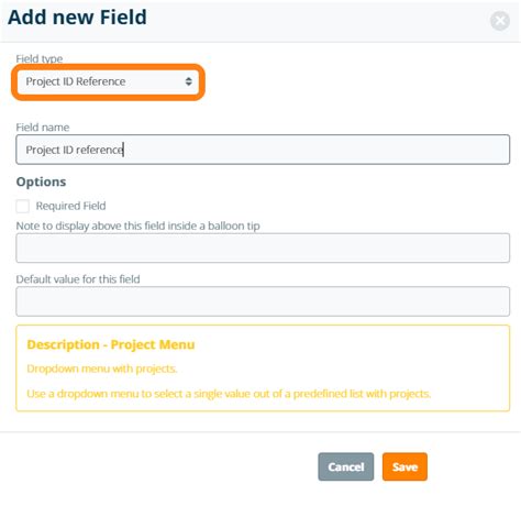 Project Id Reference