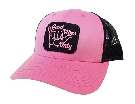 Central Clothing Company Good Vibes Only Low Pro Trucker Hat