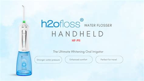 H2ofloss® Hf P11 Cordless Water Flosser The Ultimate Whitening Oral