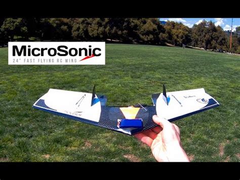 DIY Build Your Own MicroSonic 24 Inch Fast Flying Wing RC Airplane