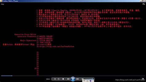 Moviepy音视频开发：使用credits1给视频加片头片尾字幕 老猿python 博客园