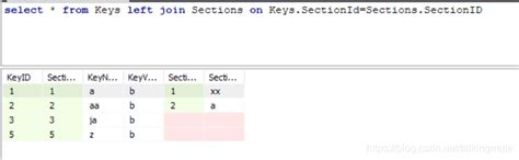 Sql语句：where和on，join连接sql Jion和where On Csdn博客