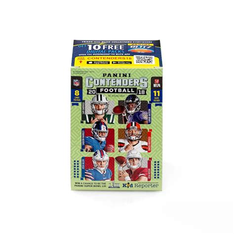 2018 Panini Contenders Football Blaster Box Southwest Card World