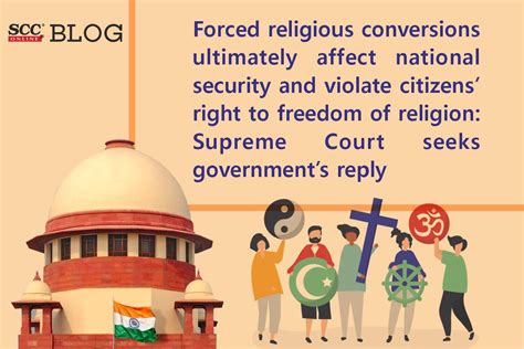 Forced Religious Conversions Ultimately Affect National Security And
