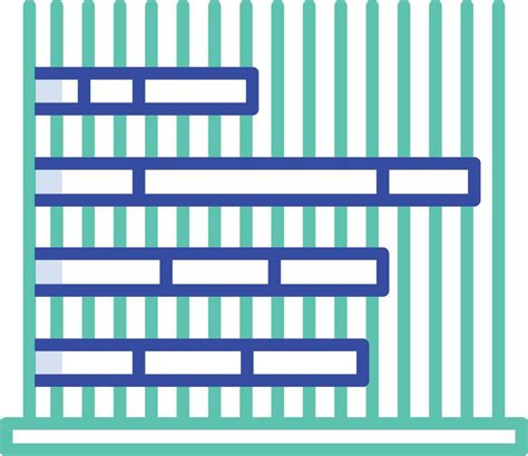 stacked bar graph outline color illustration 47711645 vector art at