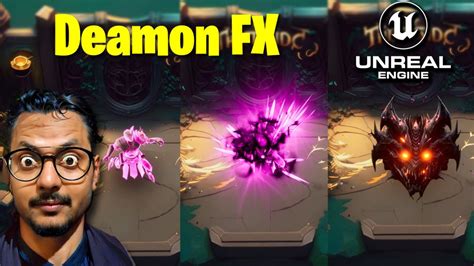 Ue5 Deamon Fx In Unreal Engine 52 Niagara Tutorial Download Files