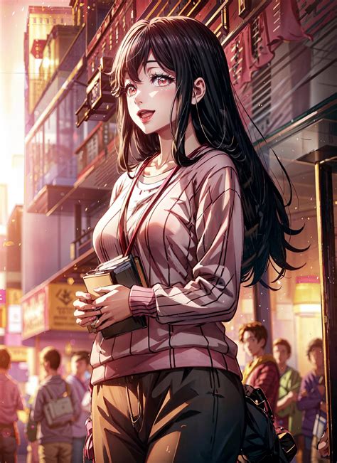 Saori Ootori Zom 100 Bucket List Of The Dead Images Generated With Ai