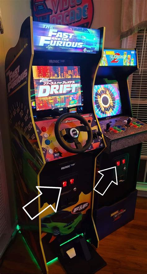 Arcade1up LED Light Up Kit For Coin Doors 2 And 4 Slot Options Free Shipping RETRO530