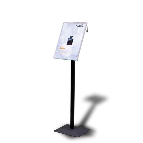Restaurant Menu Led Display Stand Sign Stand Metal Vicedeal