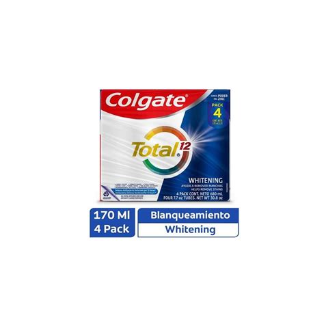 Colgate Total 12 Toothpaste 4 Units 170ml