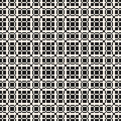 Lattice Seamless Pattern Horizontal Interlacing Thin Lines Stock Vector Illustration Of