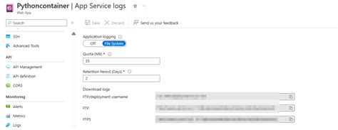 Docker Use Custom Image For Azure Then Deploy Python App To It