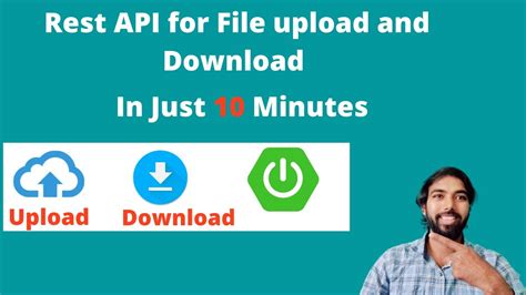 File Upload And Download Rest Api Using Springboot Youtube