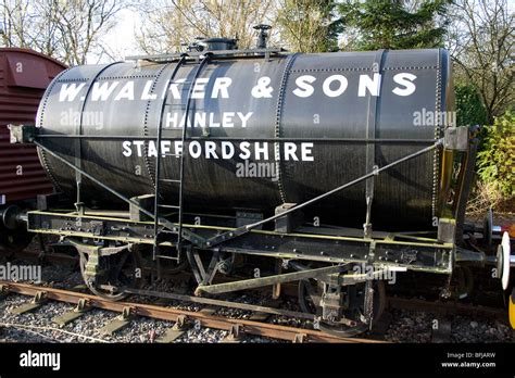 Restored British Railways Oil Tanker Walker Sons Hanley