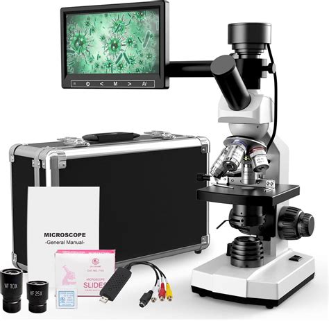 Edkkie Microscope For Adults With 40x 2500x Magnification