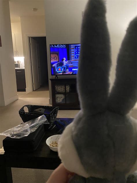 Bugs And I Had A Dinner And Tv Date Today Hes Very Cute And Sweet And