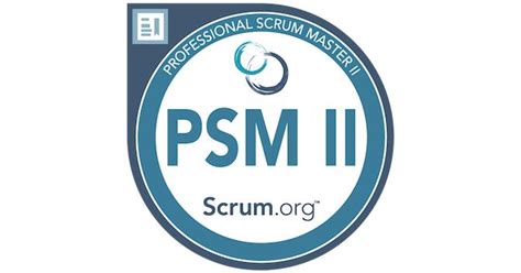 Harish Narayanan Nair On Linkedin Professional Scrum Master™ Ii Psm