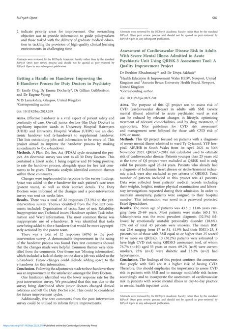 Pdf Assessment Of Cardiovascular Disease Risk In Adults With Severe Mental Illness Admitted To