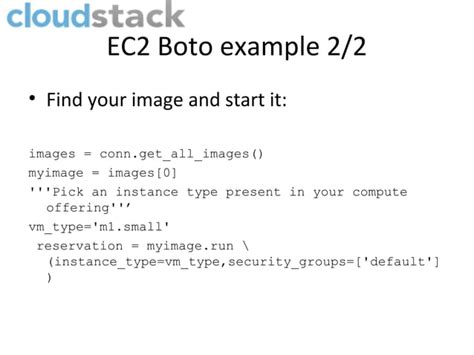 CloudStack EC Configuration PPT Cloud Computing Internet