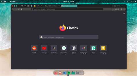 My Custom Firefox Theme Tealfox Rfirefoxcss