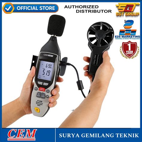 Jual Environment Meter CEM DT B Multifunction DT B Sound Lux Anemometer Humidity